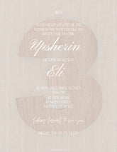 Upsherin invitation cards. For digital and print use. – InviteWithClass.com
